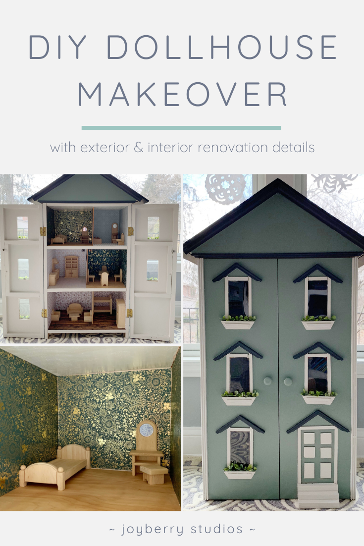 Simple Dollhouse Makeover - Joyberry Studios