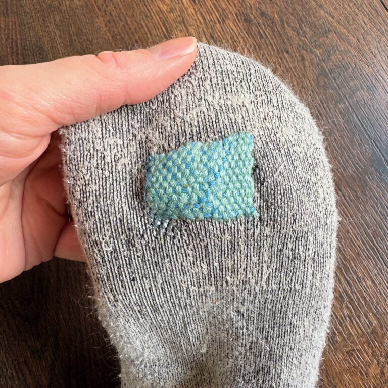 How to Darn a Sock: A Step-by-Step Guide - Joyberry Studios